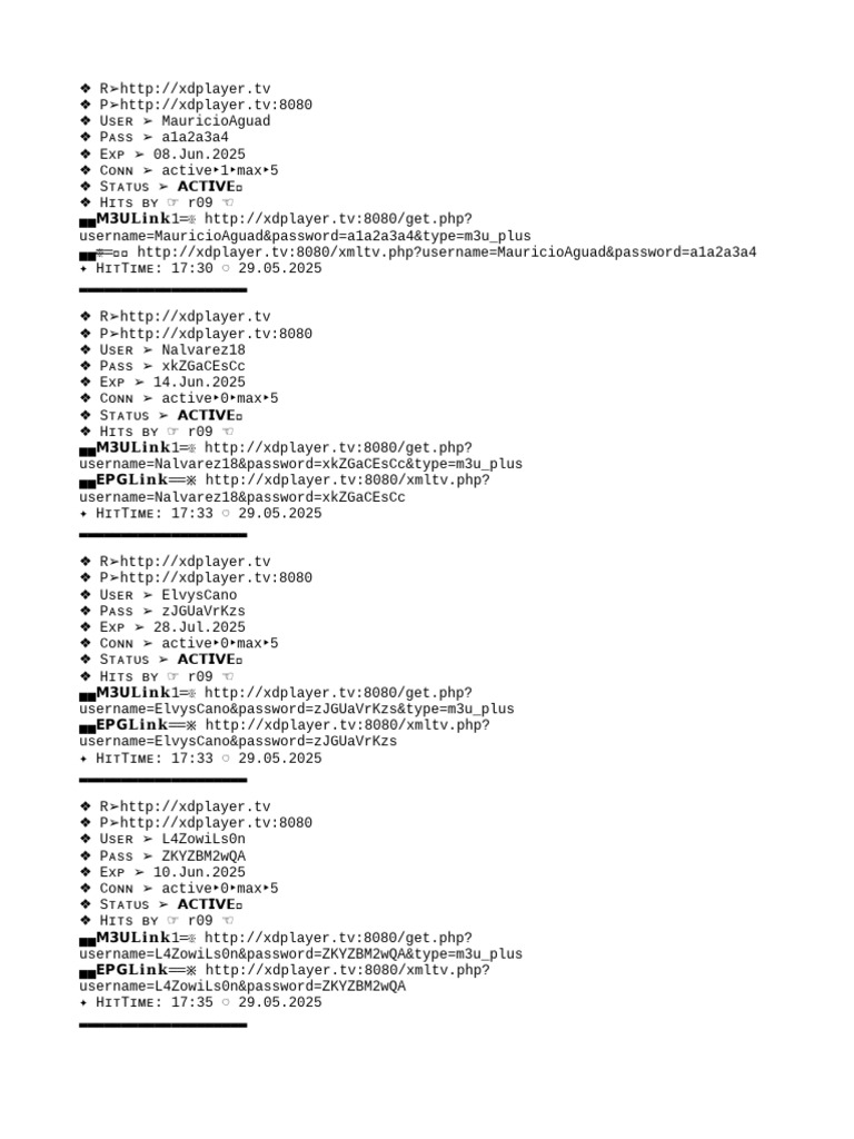 Res-Es - Xdplay.tv 8080 M3u | PDF