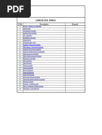 Curing Checklist | PDF