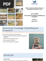 Backfilling Methods Explained | PDF | Concrete | Trench