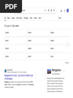 Pin Codes Fo Bangalore | PDF