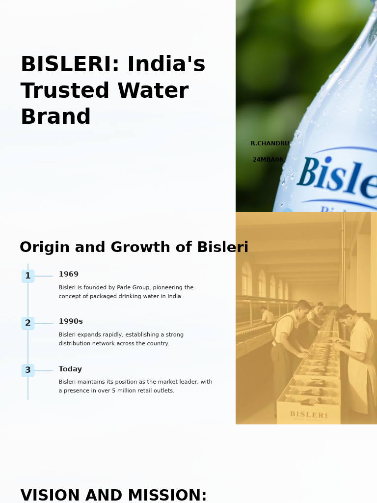 Bisleri: Trusted Water Since 1969 | PDF