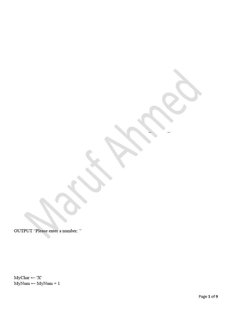 Programming Basic For O Level | PDF | Data Type | Boolean Data Type