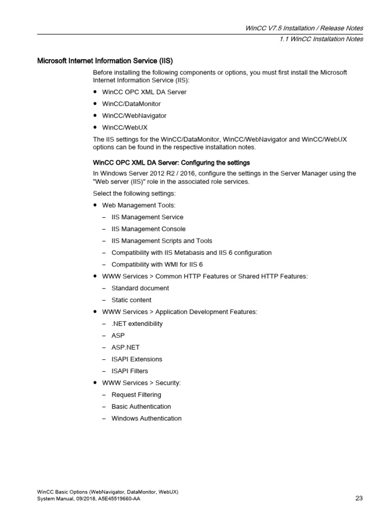 WinCC7.5 BasicOptions - PDF Page 23 | PDF