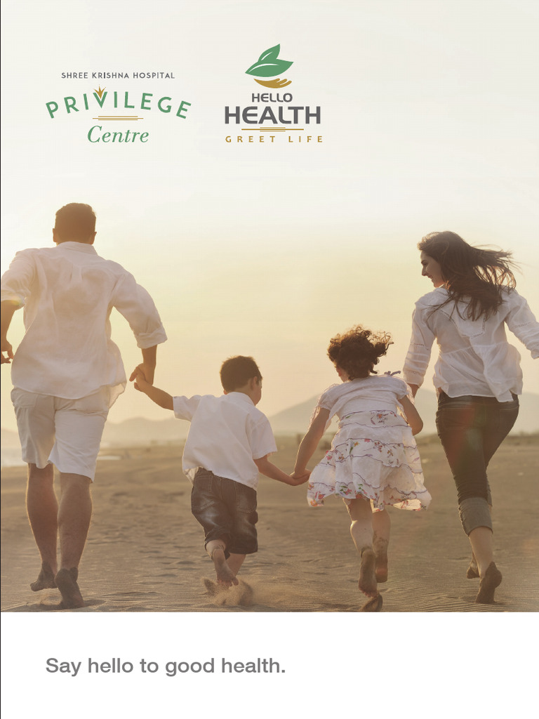 Health Check Up Brochure | PDF | Kidney | Blood Plasma