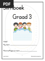 Grade 3 Afrikaans 2025 Activity Book- Term 2 | PDF