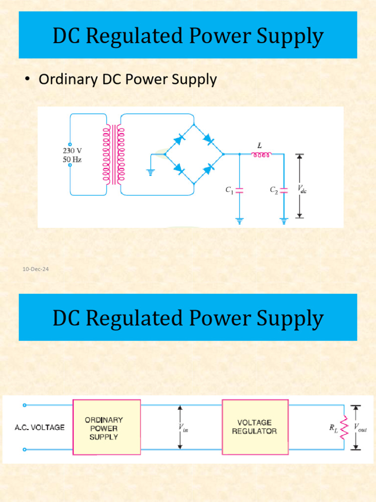 DC Regulated Power Supply (Electronics IEM 2-2) | PDF