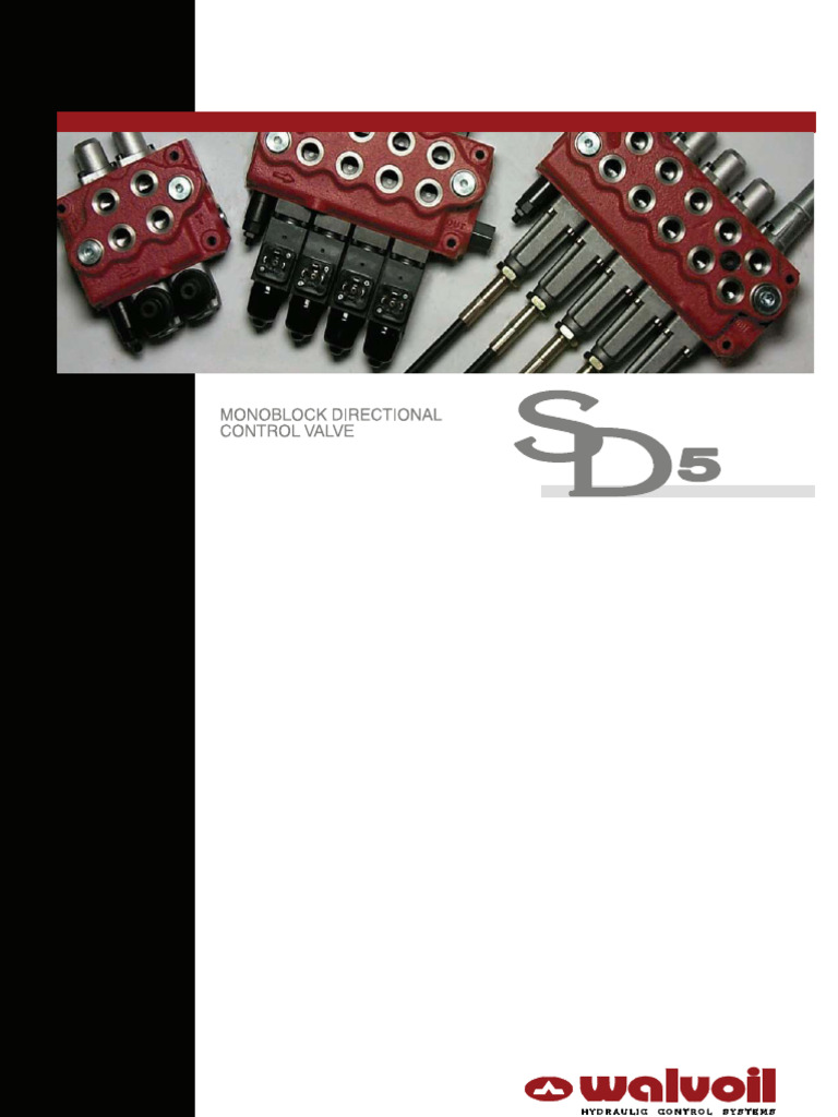 Walvoil SD5 | PDF