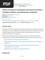 Constipation CHEO Handout | PDF | Constipation | Human Feces