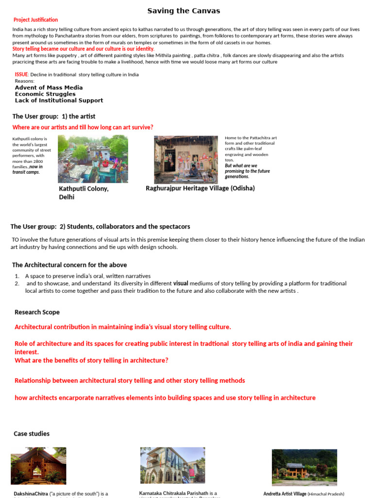 Reviving India's Traditional Storytelling | PDF | Storytelling | The Arts
