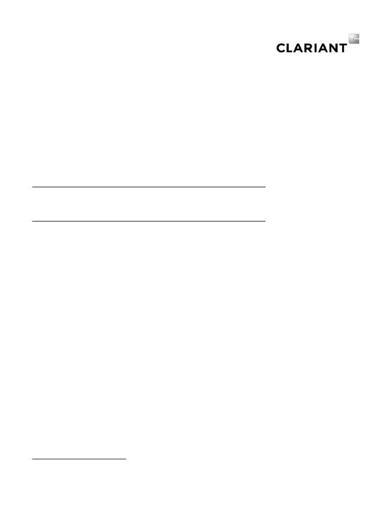 Genapol PF 80 Technical Data Sheet | PDF | Materials | Chemical Substances