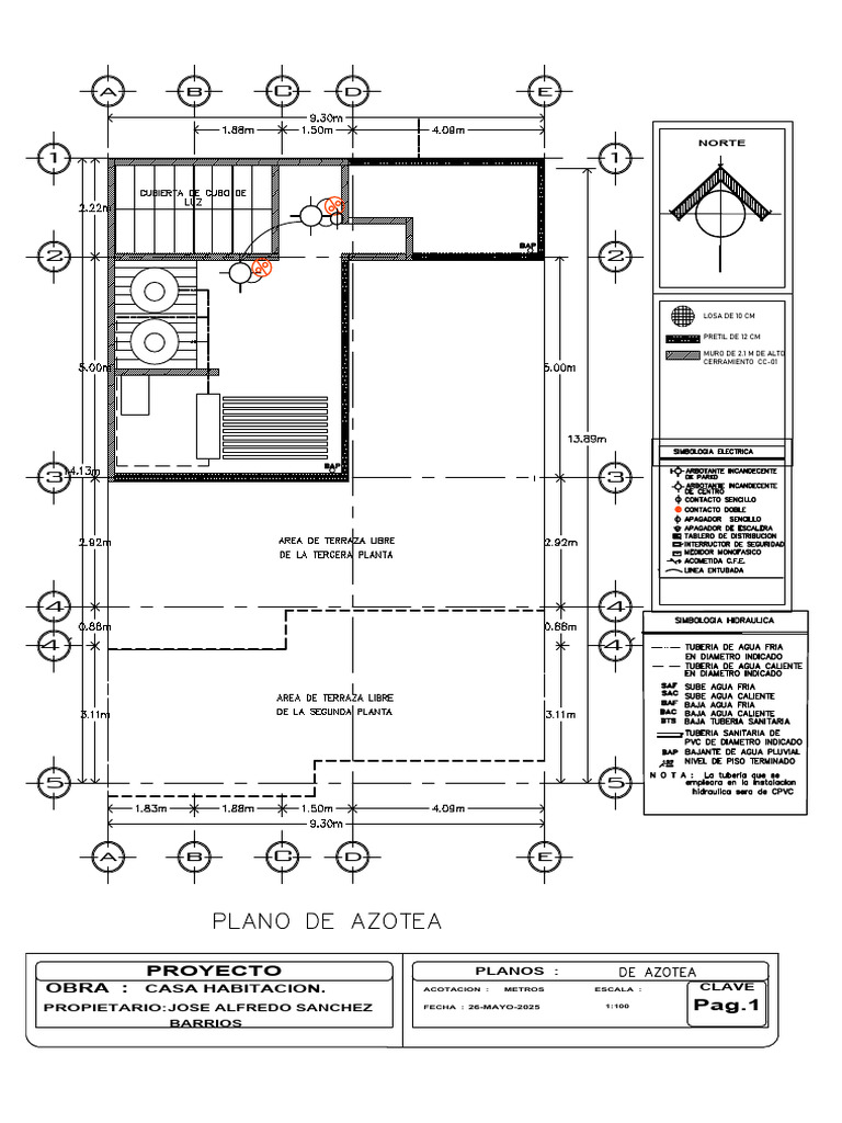 Plano de Azotea | PDF