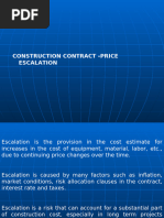 Escalation Formula | PDF | Prices | Economies