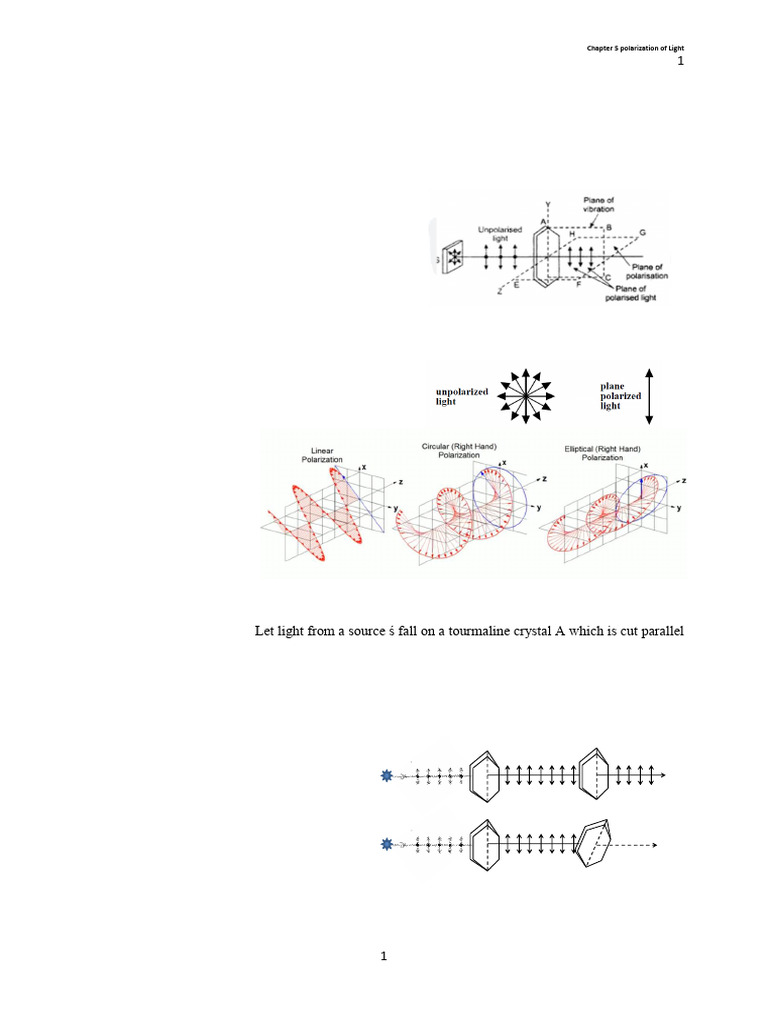 Understanding Light Polarization Concepts | PDF | Polarization (Waves ...