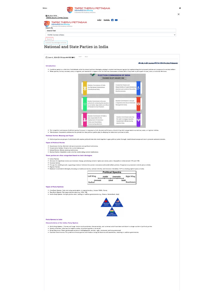 State N National Pol Party | PDF