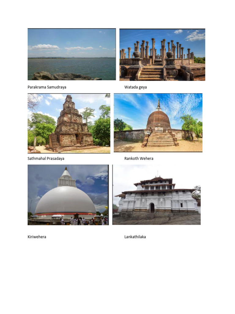 Parakrama SamudrayaWatada geya.docx | PDF