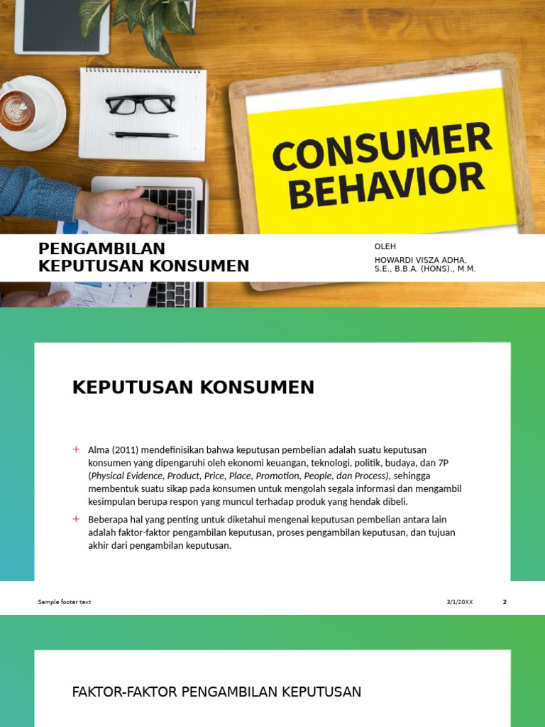 Pertemuan 9 Consumer Behavior | PDF