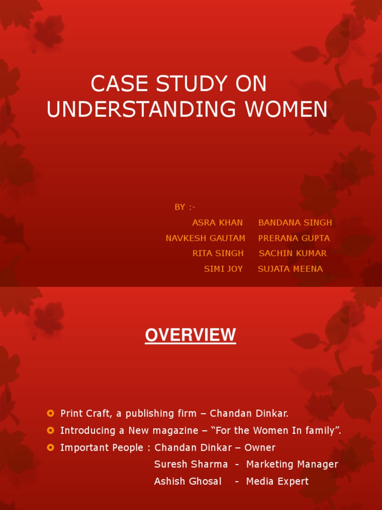 Case Study: Women’s Magazine Readership | PDF | Social Science | Self ...