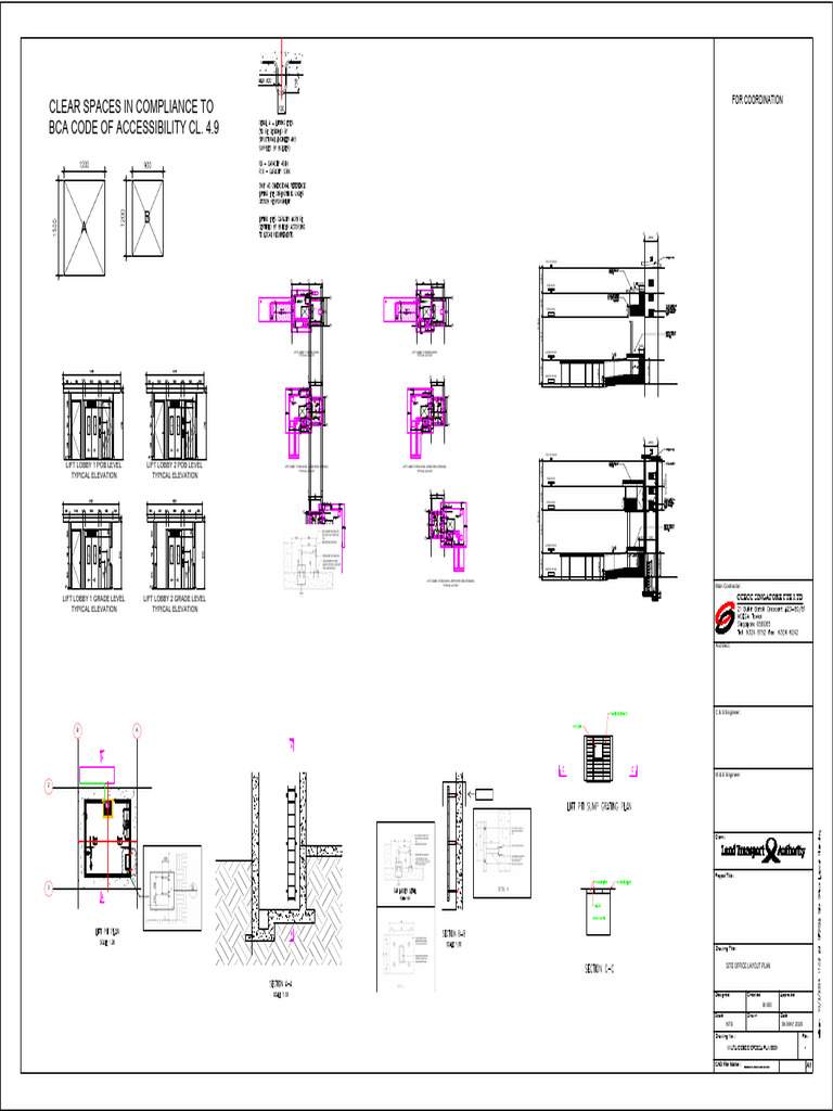 CF202A - Lift Shaft Typical Layouts - 20250523-TYPICAL LIFT SHAFTS ...