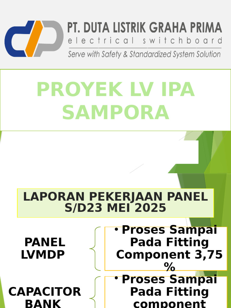 LAP. PROGRESS Sampora 20250523 (Autosaved) | PDF