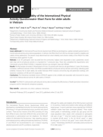 2003 Craig Et Al - International Physical Activity Questionnaire - 12 Country Reliability and ...