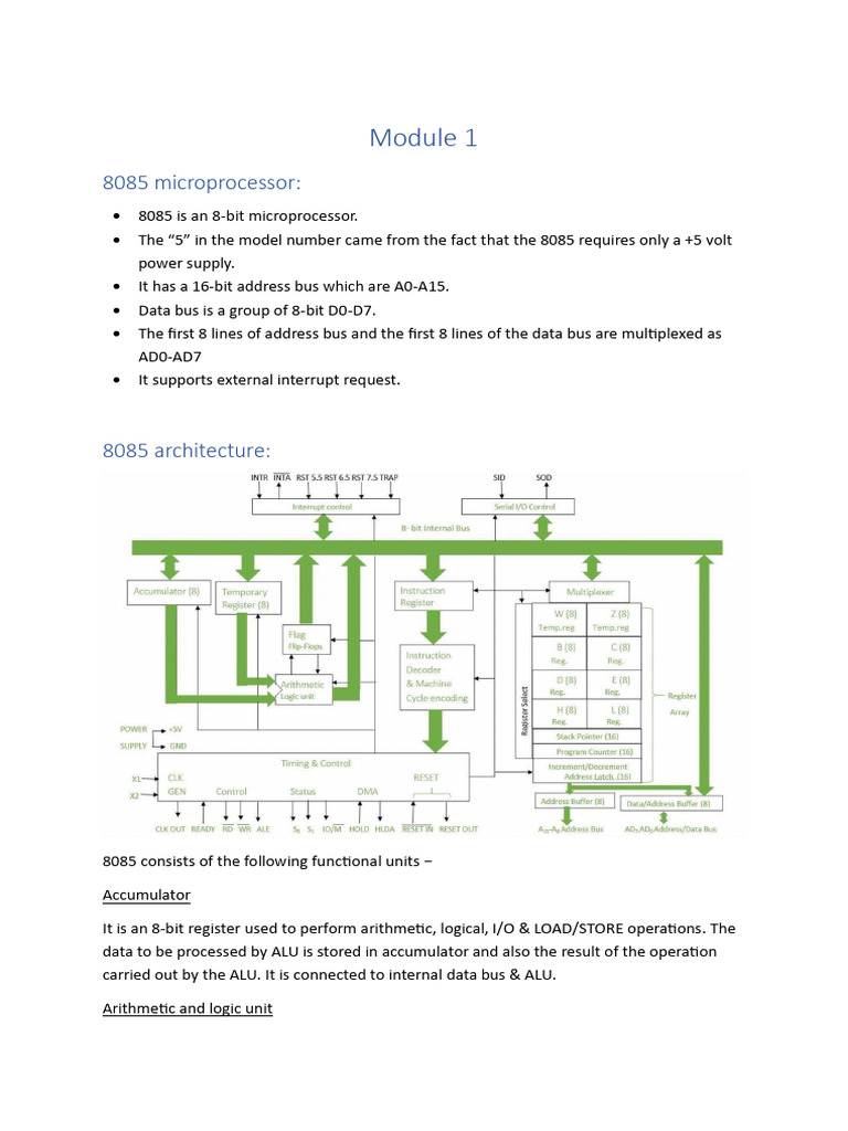 MICROPROCESSORS AND ASSEMBLY LANGUAGE | PDF | Input/Output | Central Processing Unit