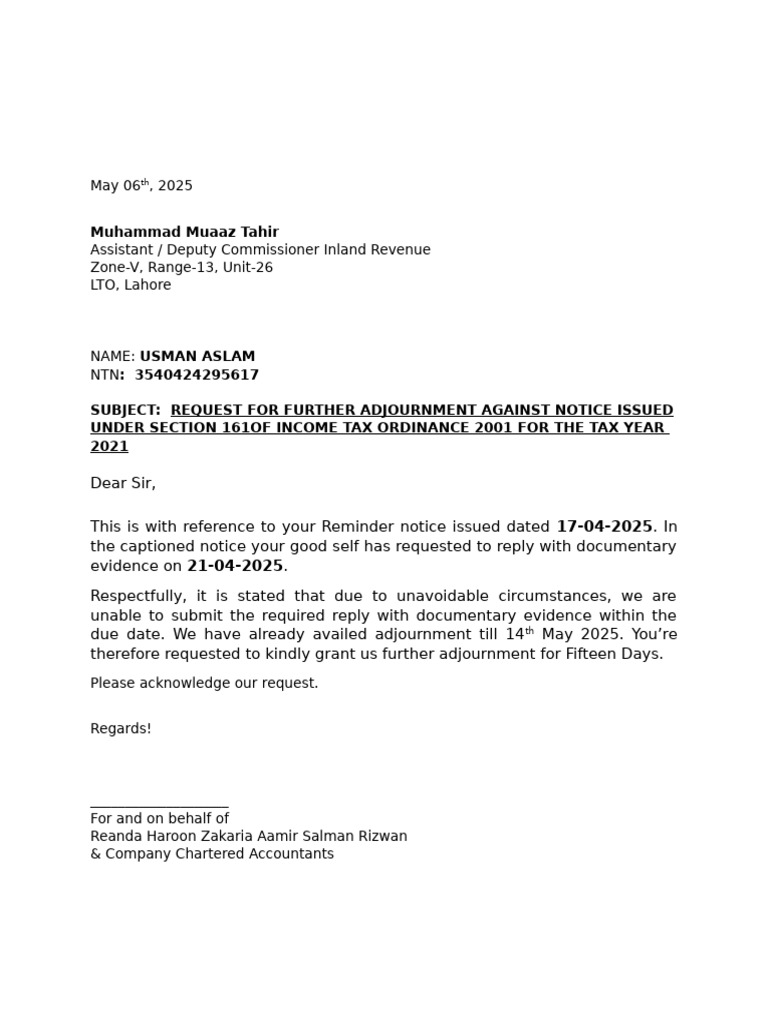 Usman Aslam 2021 | PDF