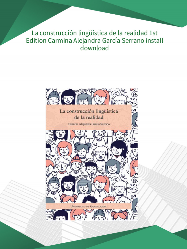 La Construcción Lingüística de La Realidad 1st Edition Carmina ...