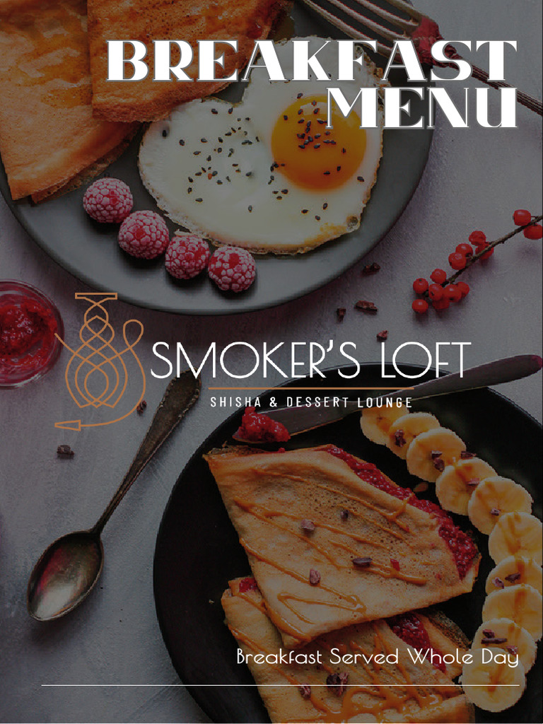 5th Revision SL Breakfast Menu | PDF | Foods | Western Cuisine