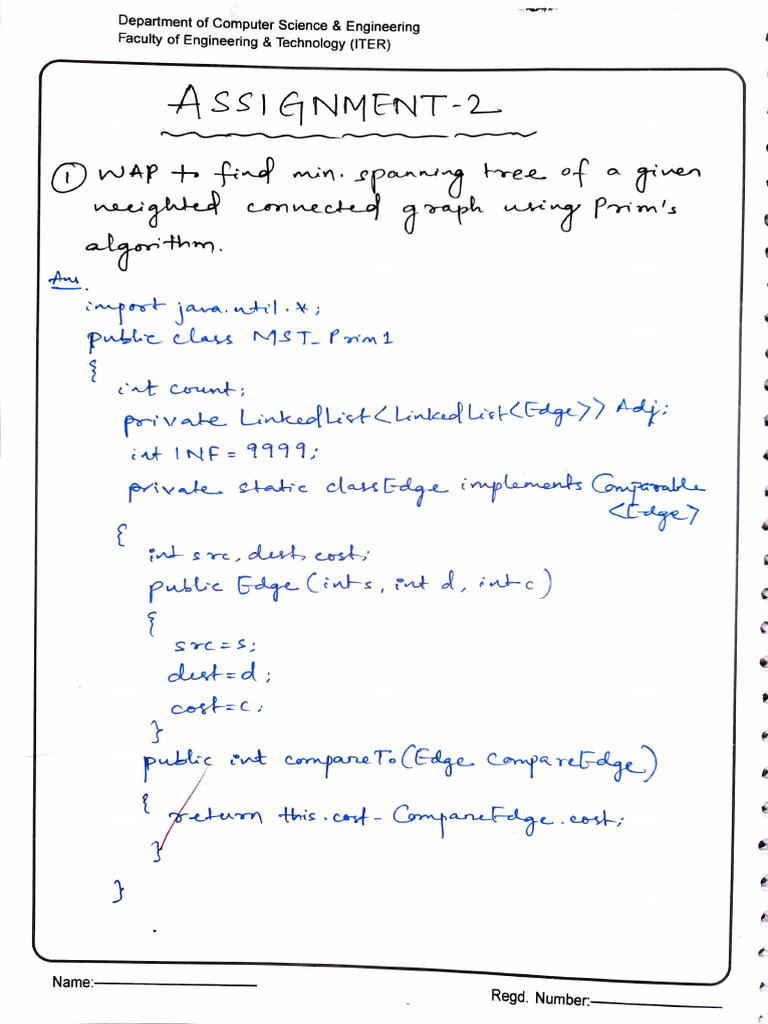 Lab Assignment 2 (AAD 2) | PDF