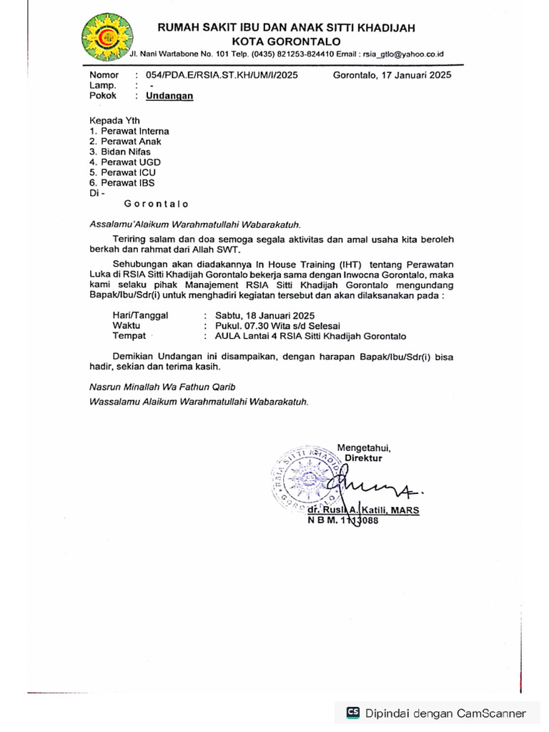 Undangan IHT | PDF