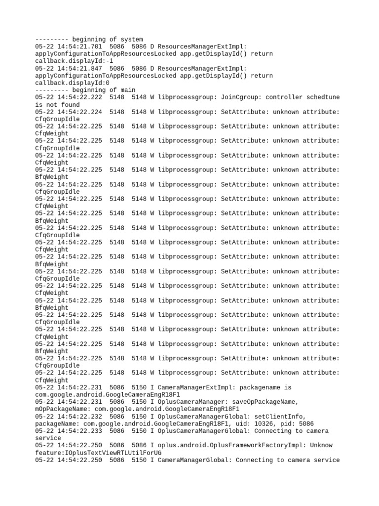 Log Cat 1747896862078 | PDF | Computing | System Software