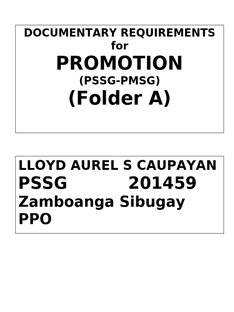 Folder A | PDF