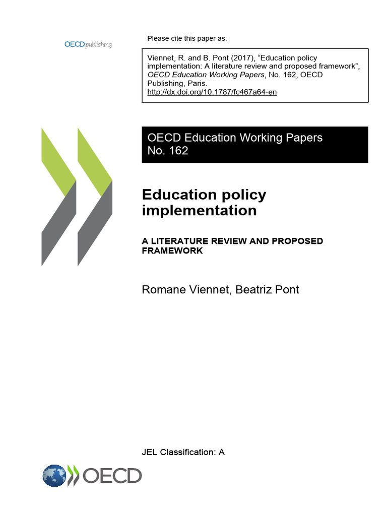 Education Policy Implementation Framework | PDF | Policy | Education Policy