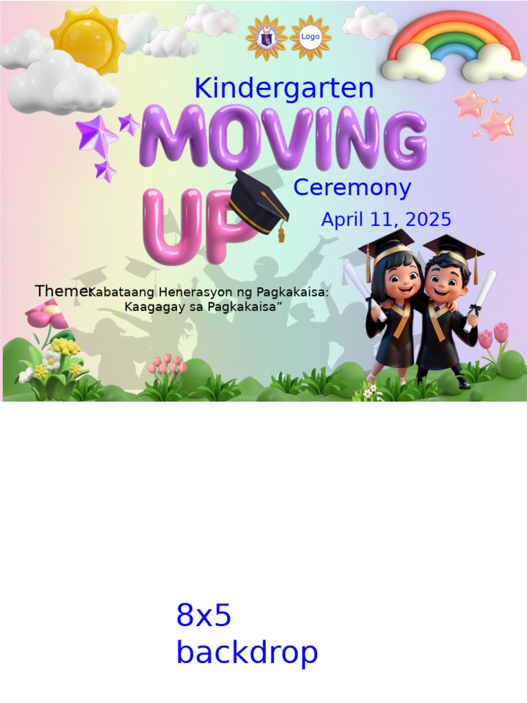 Moving Up Backdrop 8x5 | PDF