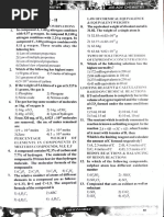 02 Some Basic Concepts in Chemistry (Mole Concept) - Ex - E | PDF | Mass Concentration ...