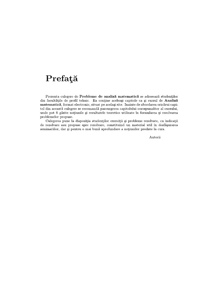 Culegere Prob Rez | PDF