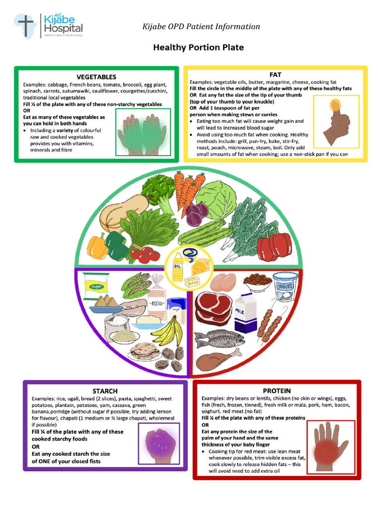 Health Portion Plate | PDF
