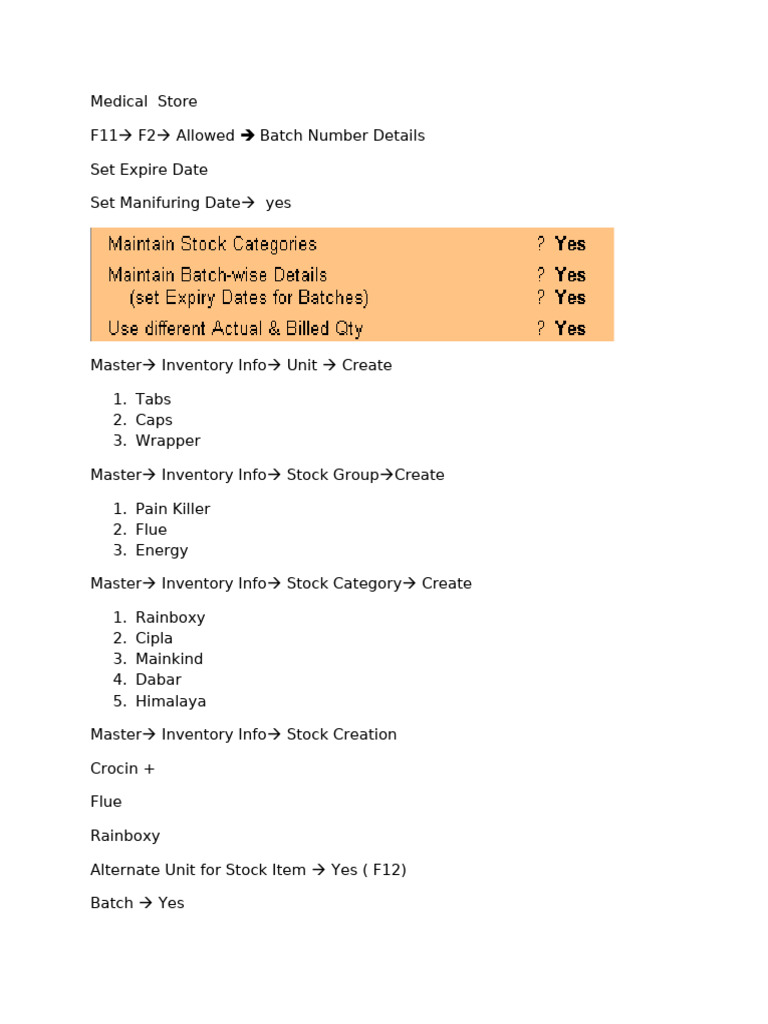 Medical Store | PDF