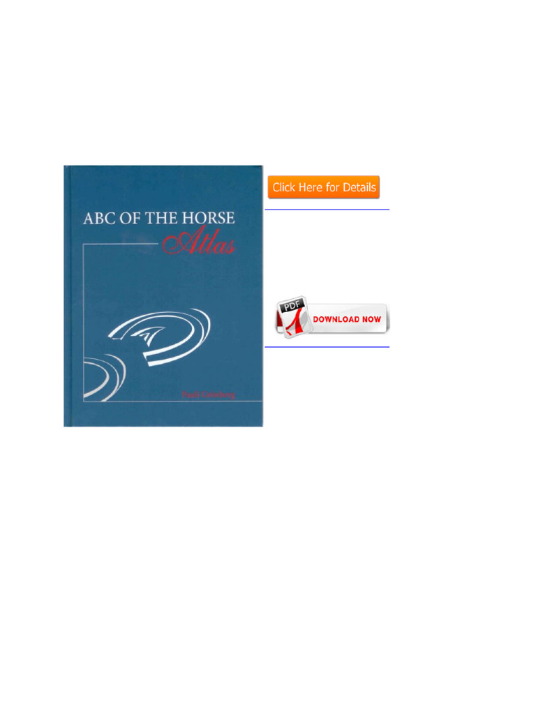 Free PDF: ABC of the Horse Atlas | PDF