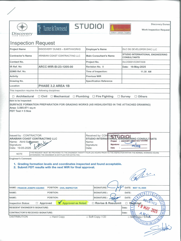 Arcc Wir Si 23 1205 00 Commented | PDF