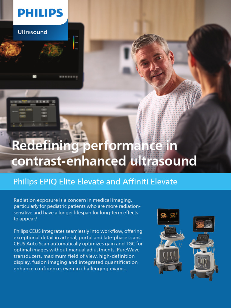 Epiq Affiniti Elevate Contrast-Enhanced | PDF | Medical Ultrasound | Medical Imaging