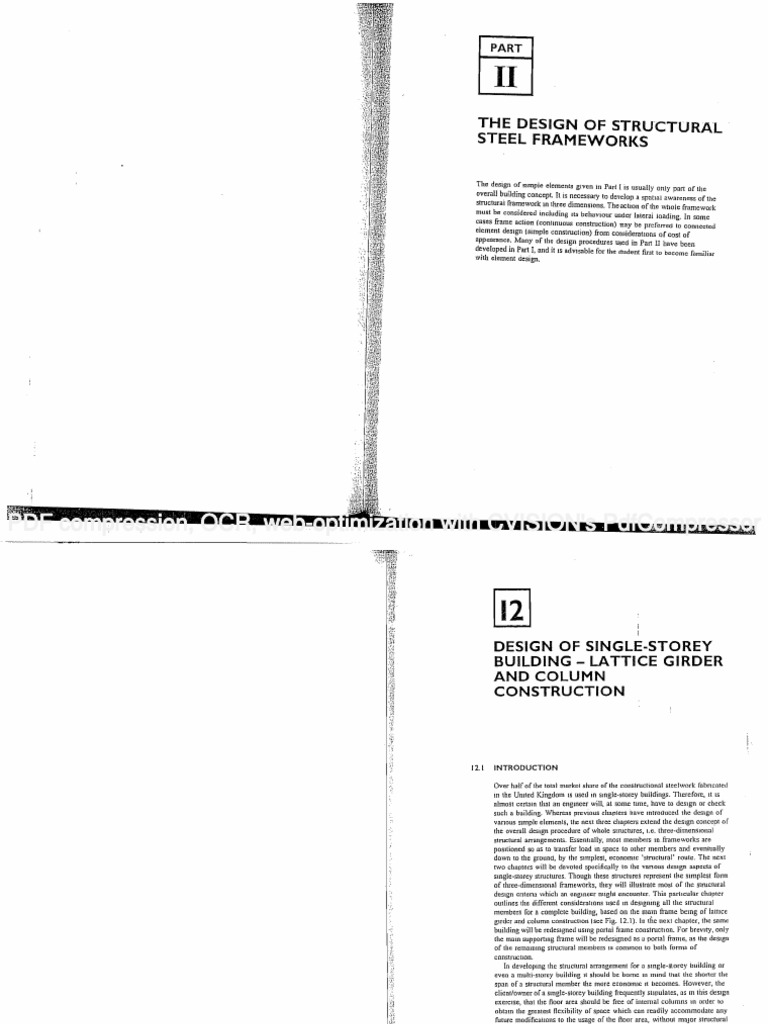 Steelwork Design Example | PDF | Truss | Structural Engineering