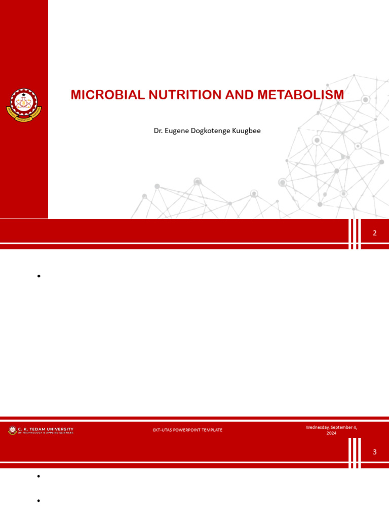 Microbial Nutrition Growth and Metabolism | PDF | Cellular Respiration ...