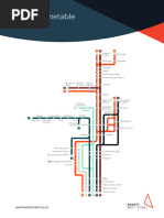 X51/X53 Bus Timetables for Dorset | PDF | Bus Transport | Routes