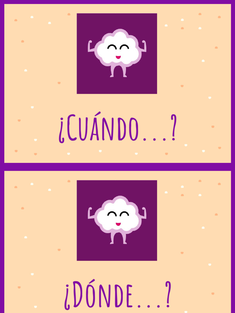 Tarjetas Preguntas | PDF