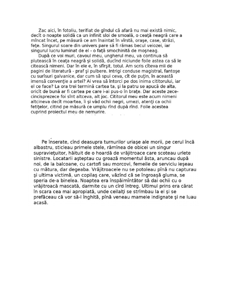 Fragmente Nostalgia | PDF