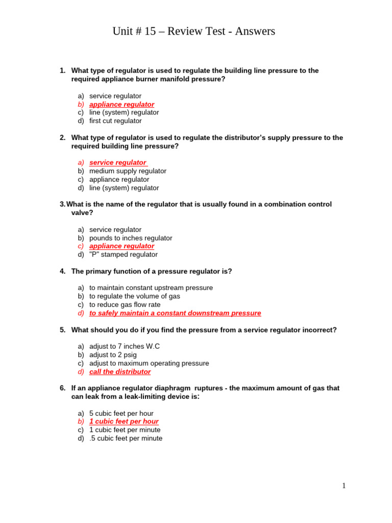 Adjusting High Pressure Gas Valves | PDF | Valve | Mechanical Engineering