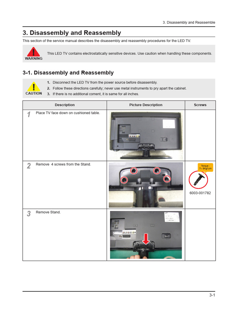 03 Disassembly and Reassemble | PDF | Manufactured Goods