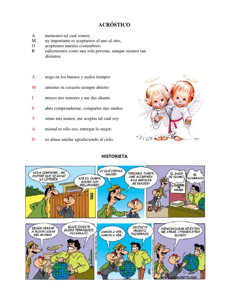 Acróstico | PDF | Poesía