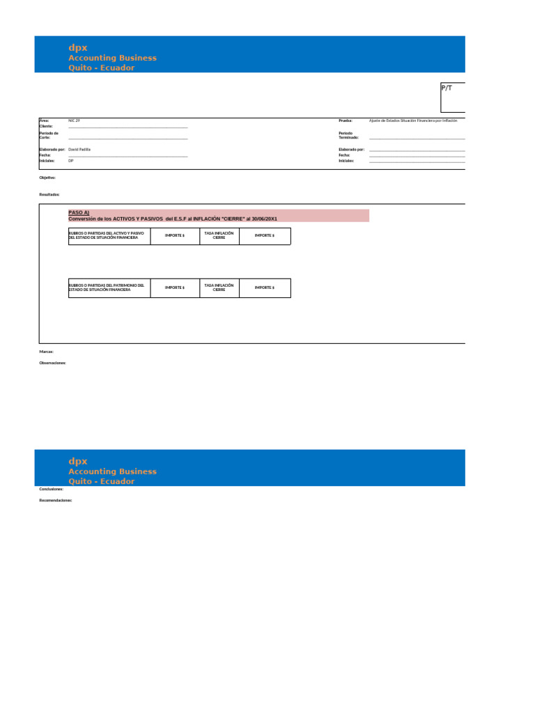 PT Nic 29 | PDF | Estado de resultados | Economias